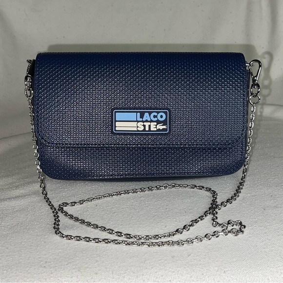 Lacoste | Bags | Lacoste Chantaco Seasonal Belt Bag Badge Marine ...